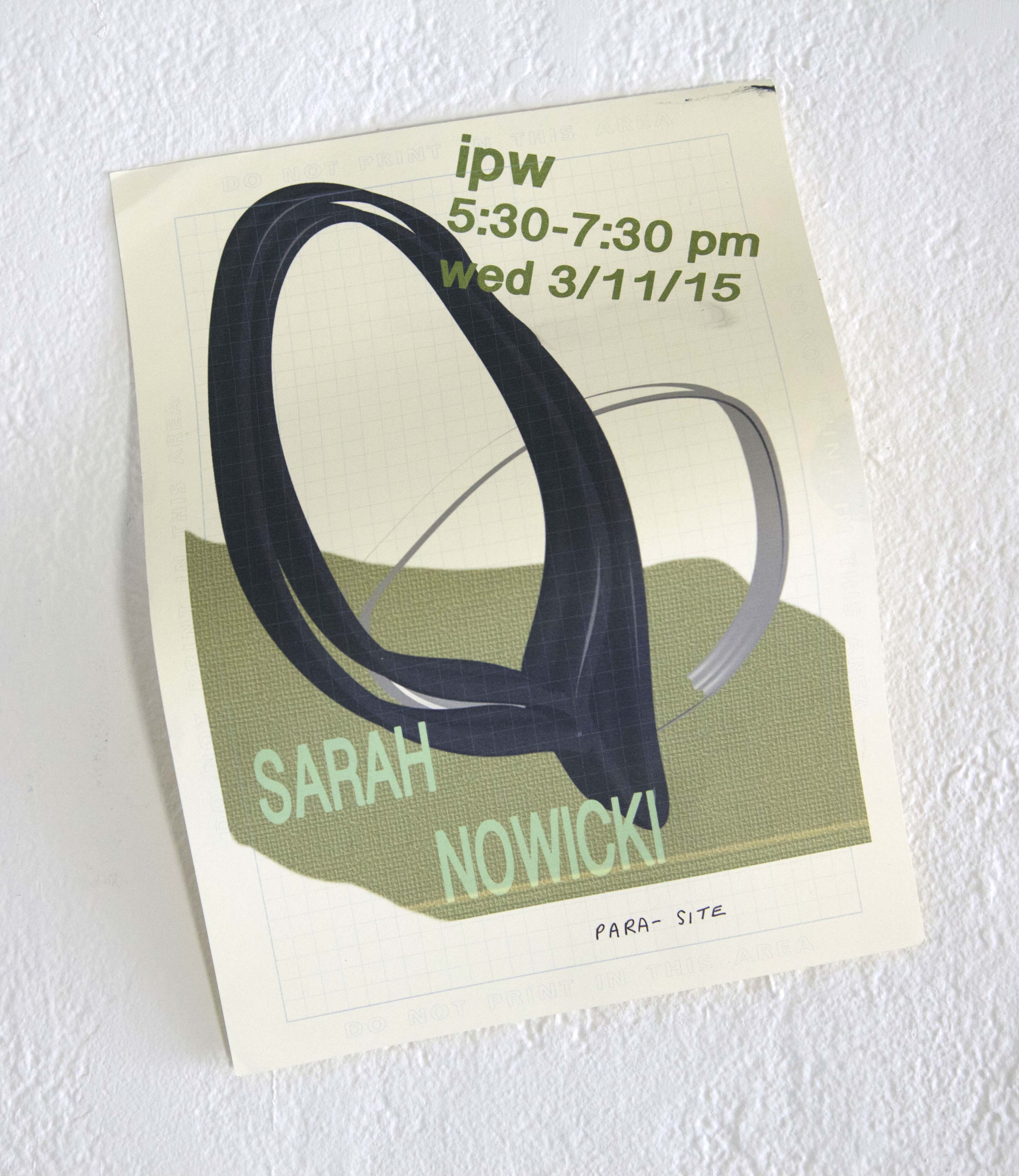 Sarah Nowicki - Para-site | VAULT